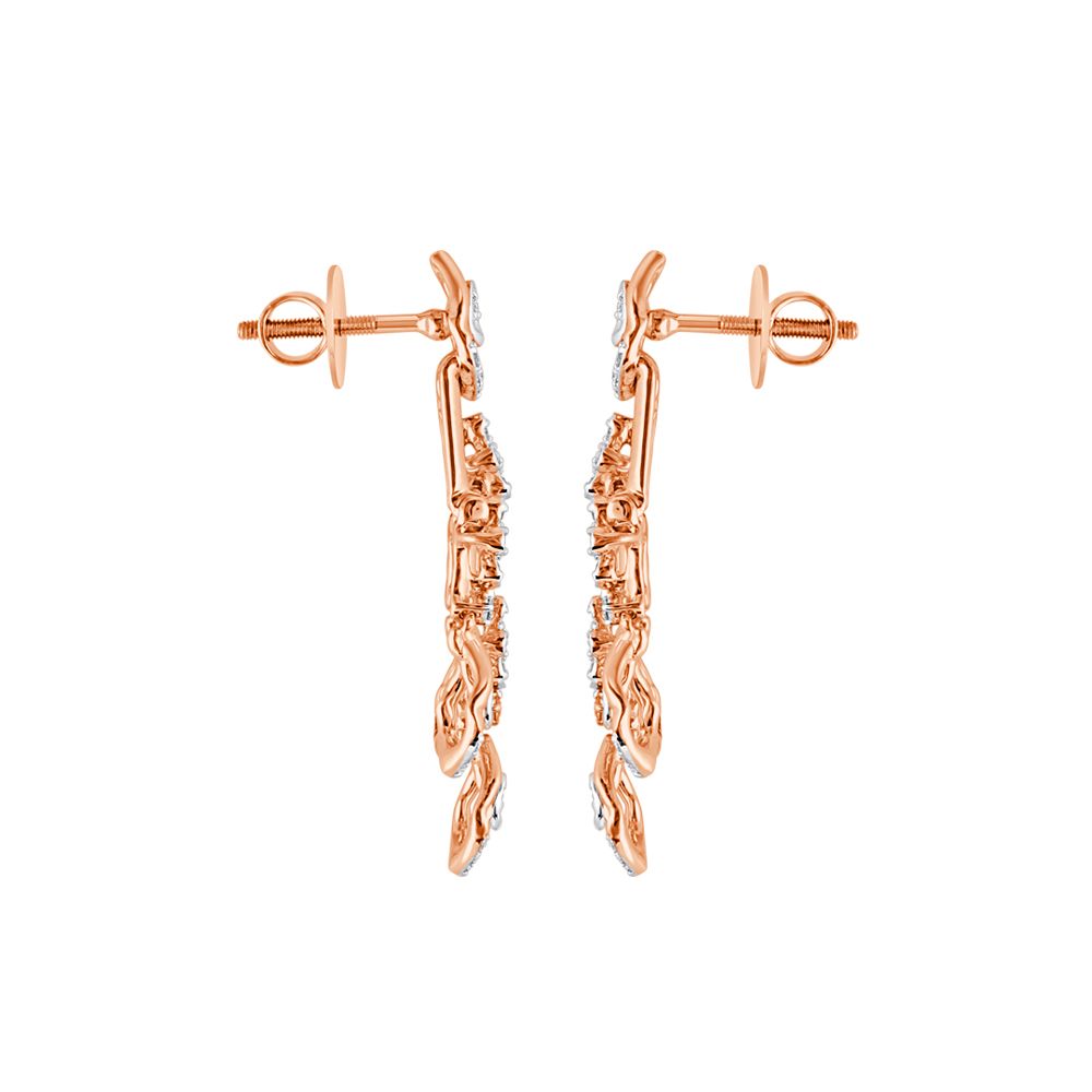 Buy Grandeur Diamond Astra Jewellery Set in 14KT Rose Gold ANS23006 ...
