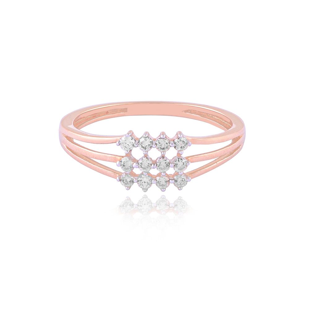 Buy Rose Glow Glamour Womens Diamond Ring ERG24K30 Online at ORRA.