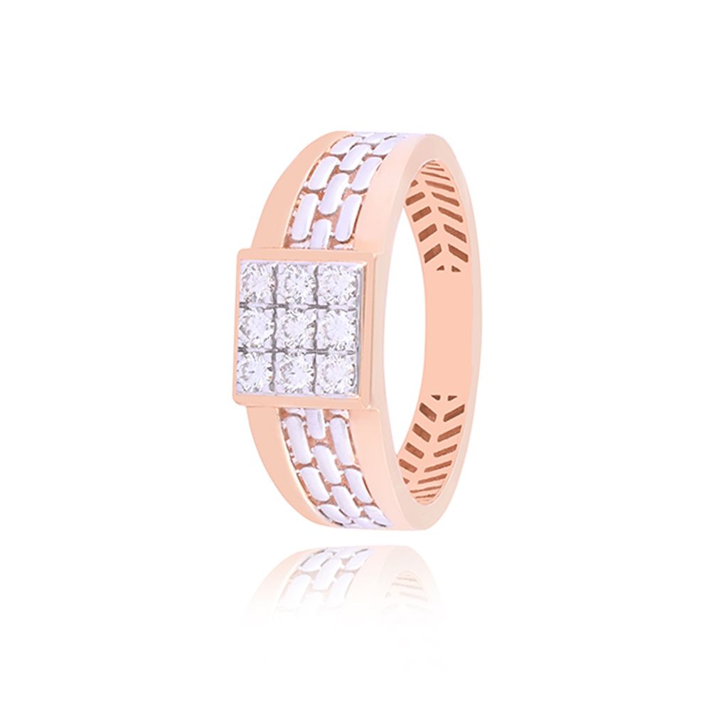 Buy Titan's Gleam 18KT Gold Ring ERG24K37 Online at ORRA.