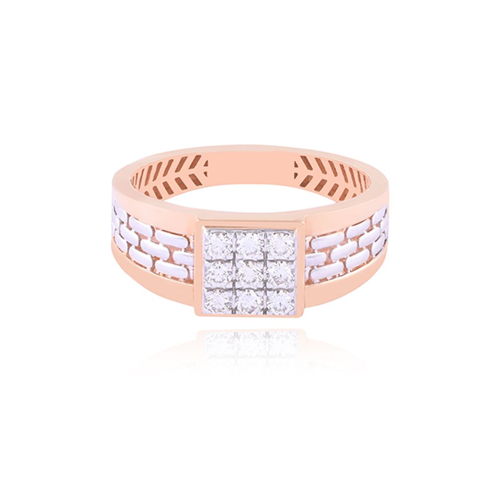 Buy Titan's Gleam 18KT Gold Ring ERG24K37 Online at ORRA.